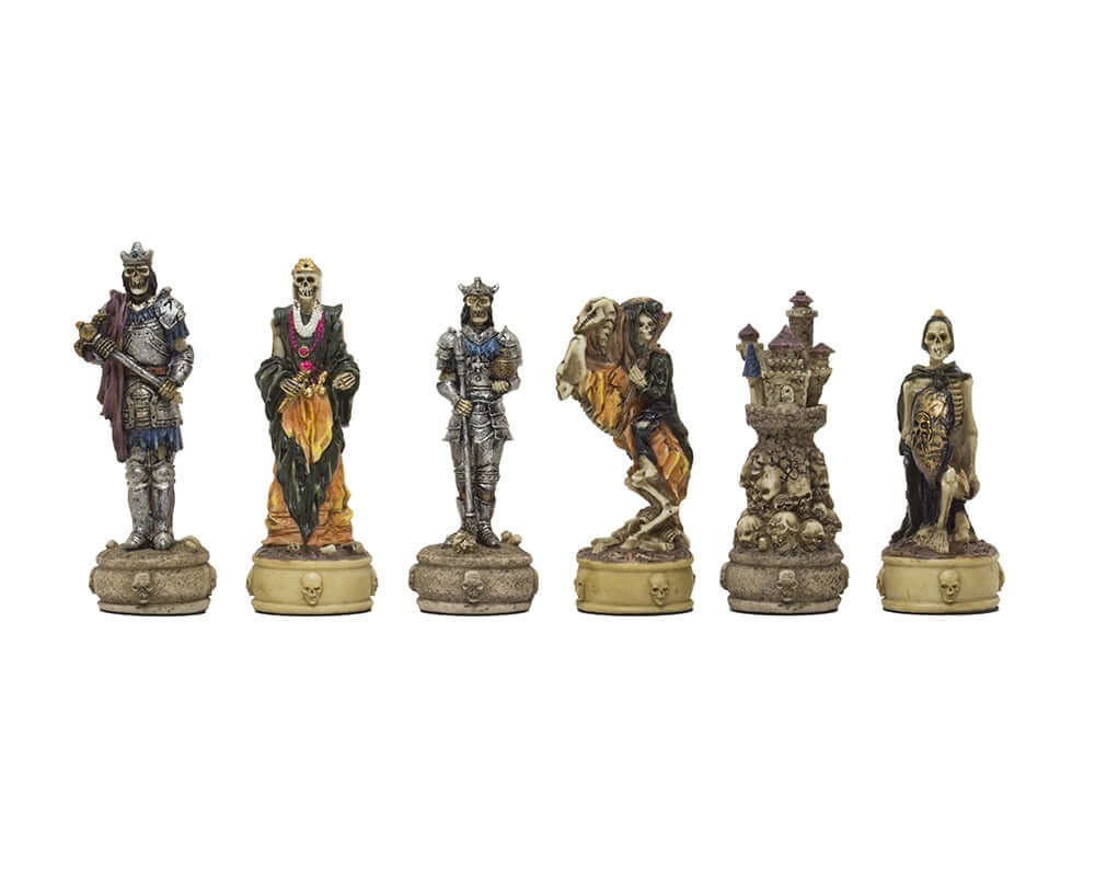The Zombie Hand-Painted Chess Pieces by Italfama – ChessSets